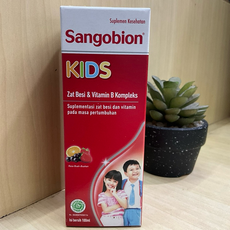 Jual Suplemen Kesehatan Sangobion® KIDS Zat Besi & Vitamin B Kompleks ...