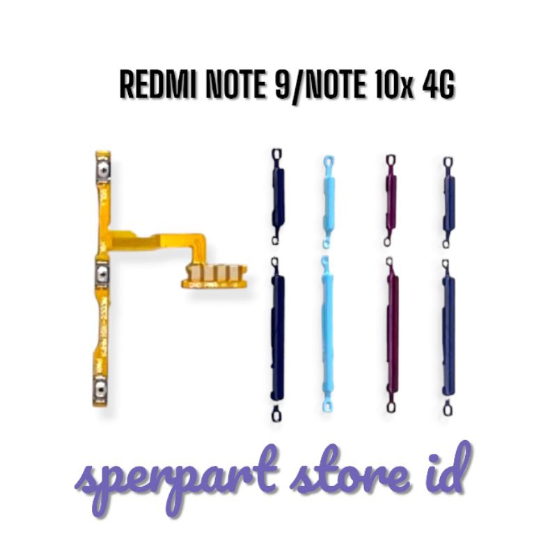 Jual TOMBOL LUAR+FLEXSIBLE ON OFF VOLUME REDMI NOTE 9 (1SET) | Shopee ...