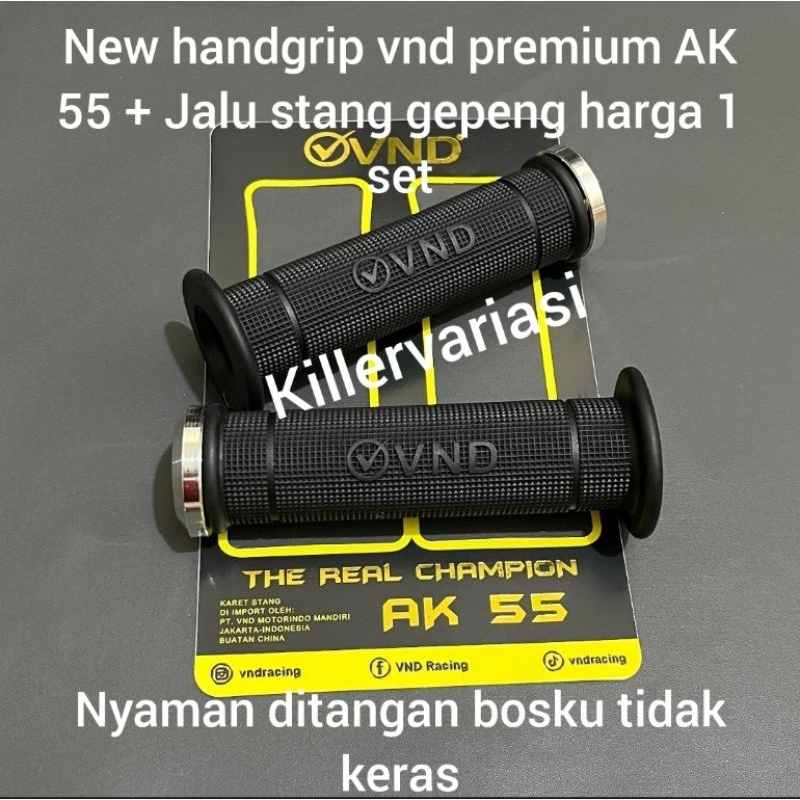 Jual PREMIUM HANDGRIP VND AK 55 AK 777 AK 888 MIO BEAT VARIO VIXION RX ...