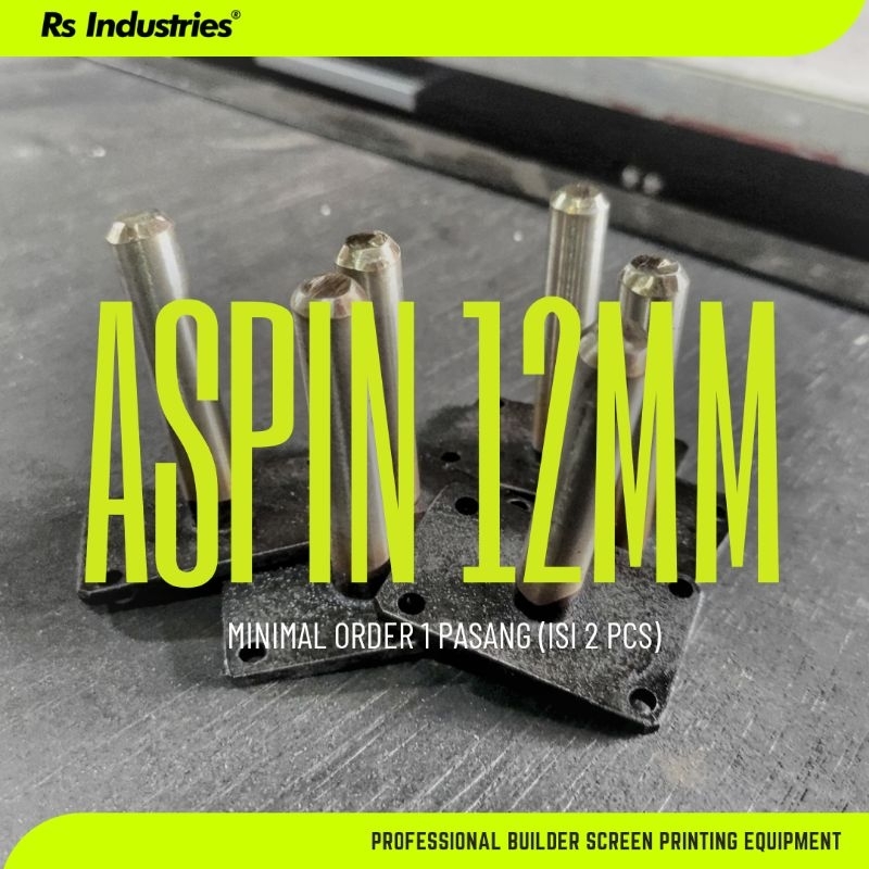 Jual ASPIN 12MM HARGA SEPASANG ISI 2 PCS | Shopee Indonesia