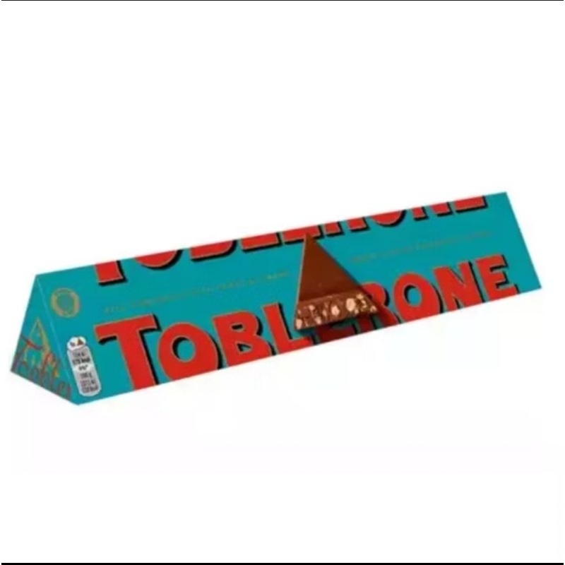 Jual UKURAN JUMBO COKLAT TOBLERONE CRUNCHY ALMOND 360 GRAM ORIGINAL ...