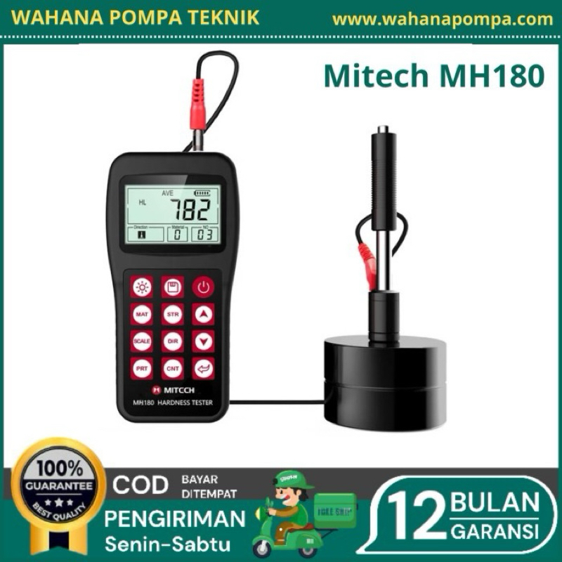 Jual Leeb hardness tester MITECH MH180 / Portable Leeb hardness tester ...