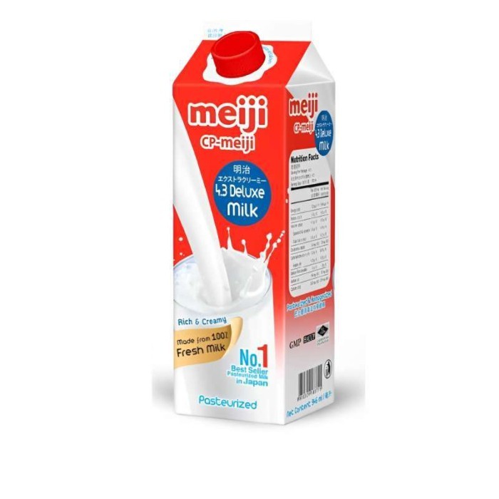 Jual SUSU MEIJI CP FRESH MILK DELUXE 946 ML ORIGINAL | Shopee Indonesia