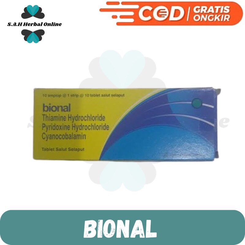Jual BIONAL 10 Tablet / Strip | Shopee Indonesia