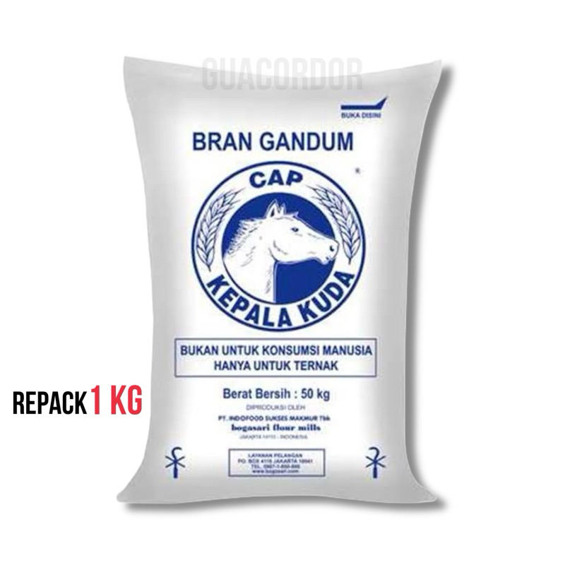 Jual polar bran gandum untuk pakan ternak sapi kambing jangkrik ulat ...