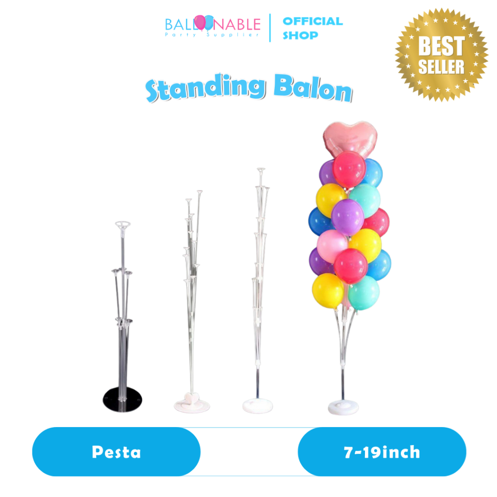 Jual Standing Balon / Tiang Balon Ukuran 7in1, 11in1, 13in1, 19in1 ...