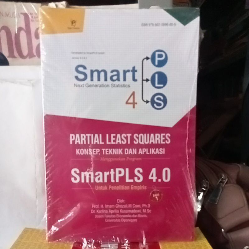 Jual SMART PLS 4.0 IMAM GHOZALI ORIGINAL | Shopee Indonesia