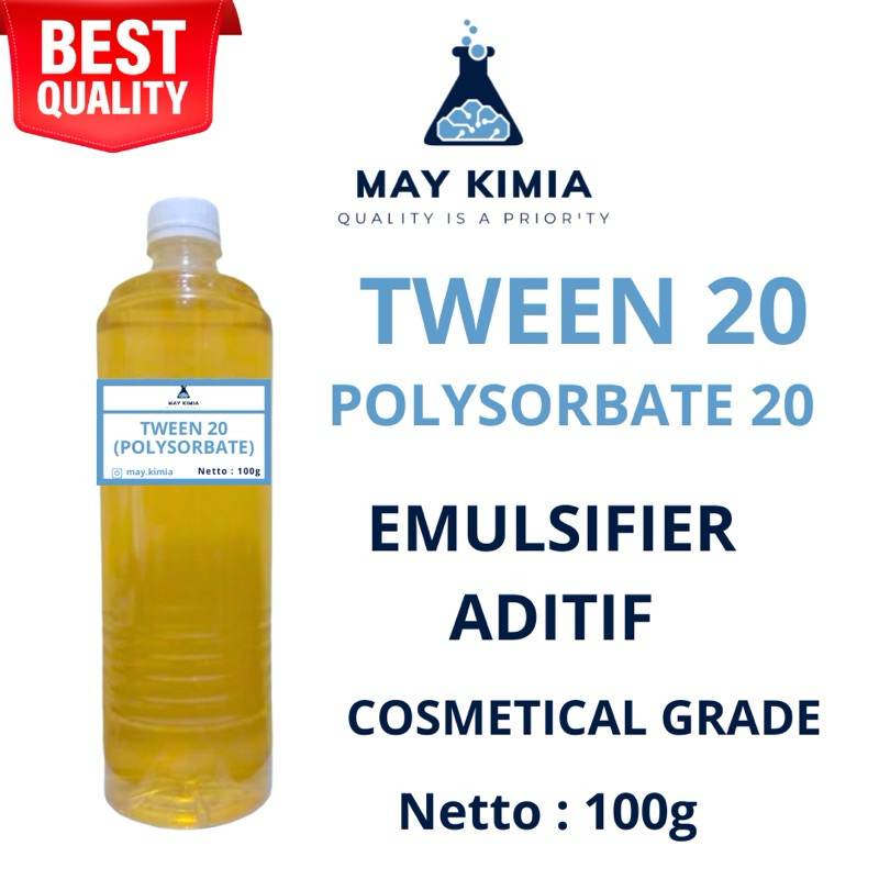 Jual Polysorbate 20 / Tween 20 / Polysorbate 20 500g / Tween 20 0,5kg ...