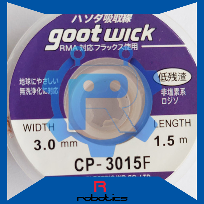 Jual Goot Wick Desoldering Braid Gootwick Pelepas Timah Solder 3.0 mm ...