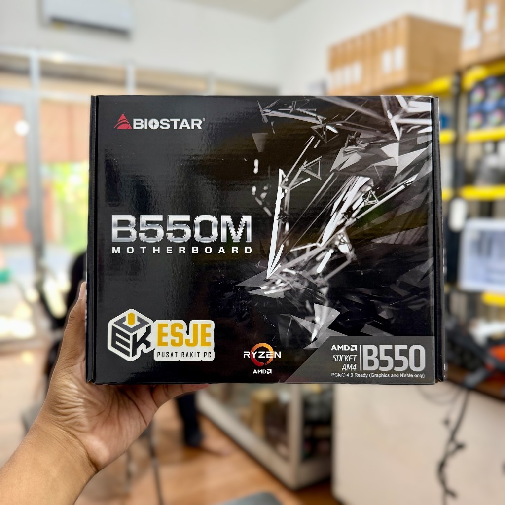 Jual Biostar B550MHP AMD AM4 mATX B550MHP Motherboard B550M | Shopee ...