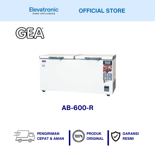 Jual CHEST FREEZER GEA AB-600-R FREEZER BOX 500L LEMARI PEMBEKU GEA 500 ...