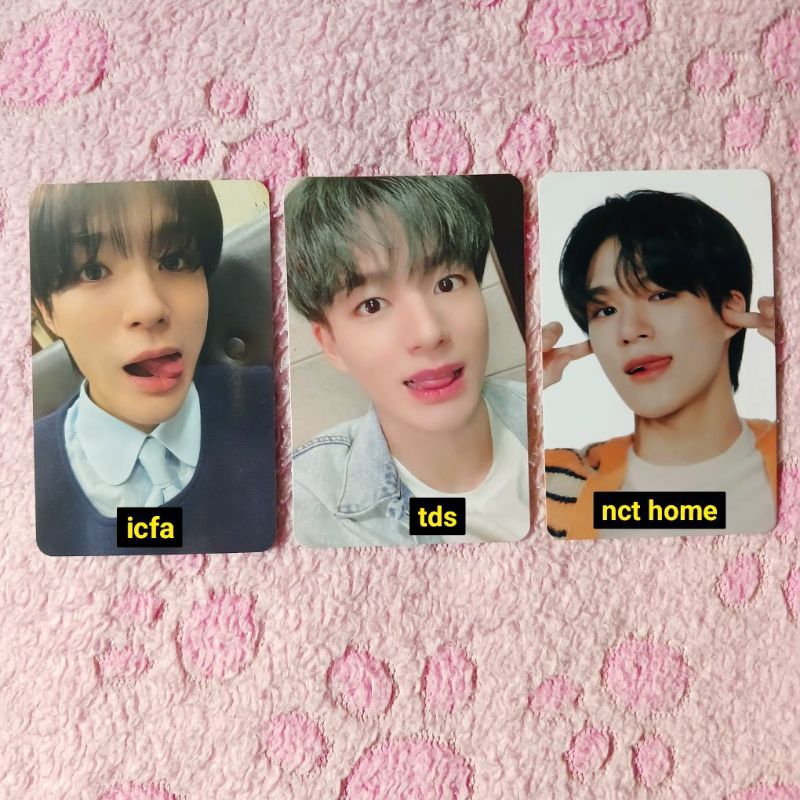 Jual official photocard jeno melet icfa jeno melet tds jenmel nct home ...