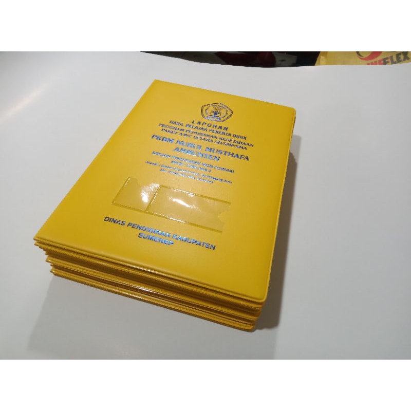 Jual raport map sekolah isi 24 lembar | Shopee Indonesia