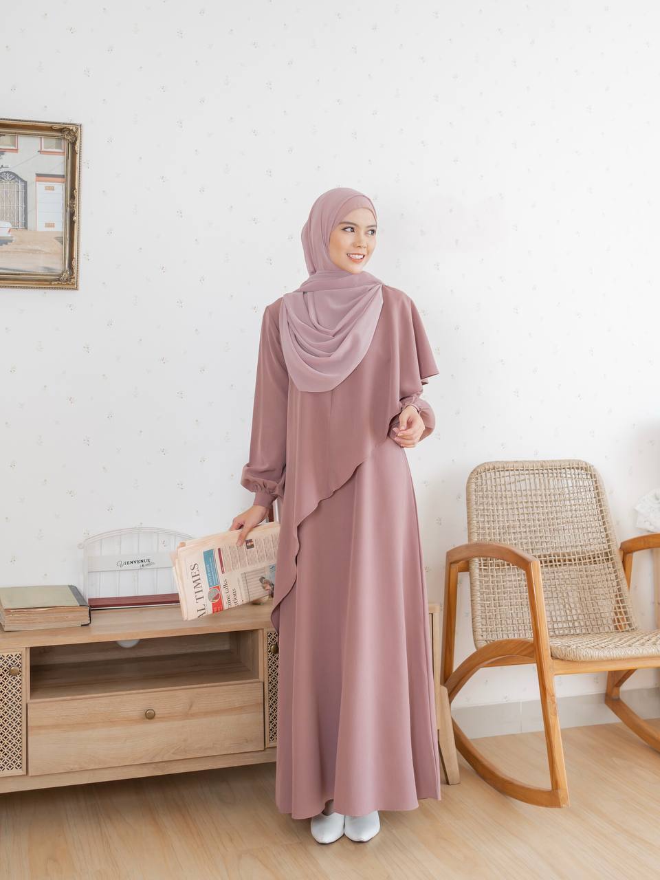 Jual Azmiza - Meera - Dress | Shopee Indonesia