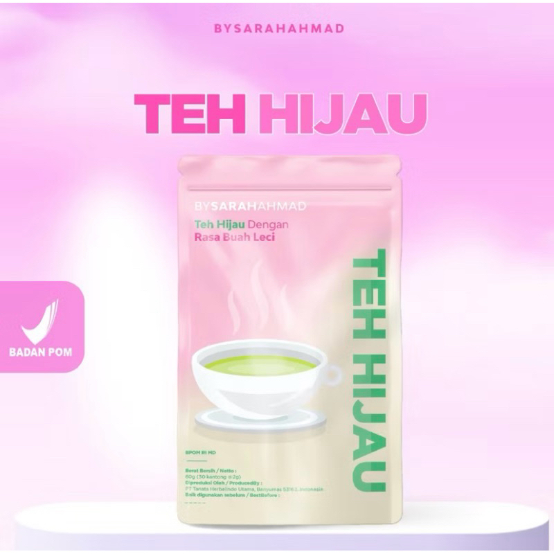 Jual TEH HIJAU RASA LECI BYSARAHAHMAD | Shopee Indonesia