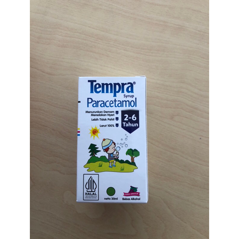 Jual Tempra sirup demam anak 2-6 tahun PATEN | Shopee Indonesia