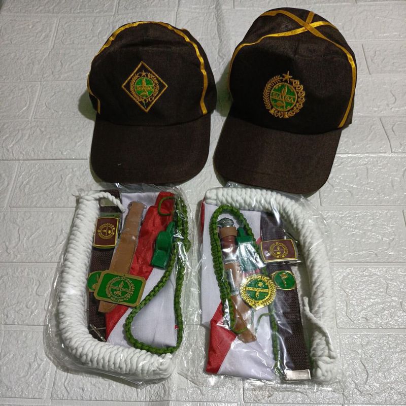 Jual Set alat perlengakapan pramuka/siaga-penggalang regu/PUTRA&PUTRI ...