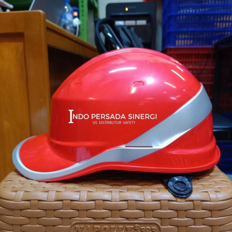 Jual Helm Proyek Safety Delta Plus Vanitex Warna Merah Original 100% ...