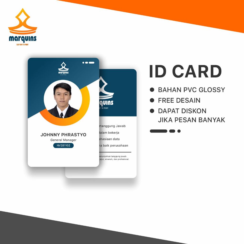 Jual CETAK ID CARD / KARTU PELAJAR / KARTU BPJS / KARTU SPBU QR ...