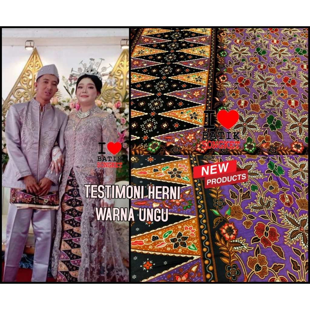 Jual SARUNG BETAWI MOTIF 15 TUMPAL PUCUK REBUNG BAHAN KAIN BATIK ...