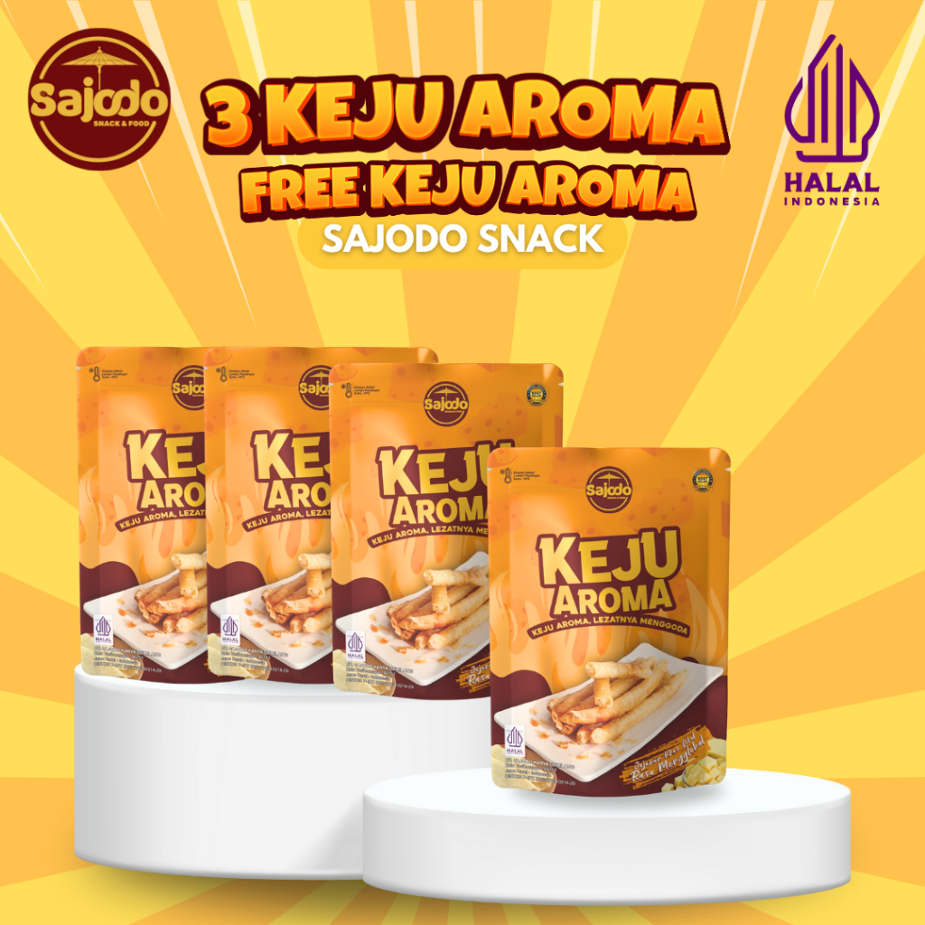 Jual BUY 3 GET 1 - 4 BUNGKUS KEJU AROMA FULL KEJU MANIS GURIH - Sajodo ...