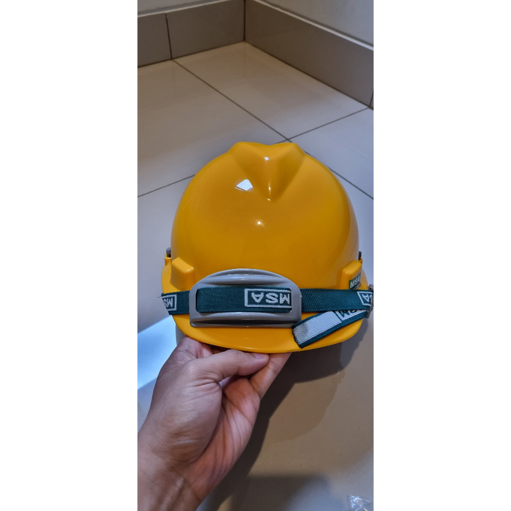 Jual Helm Safety MSA Full Set / Helm Kerja Proyek Warna Kuning - SNI ...