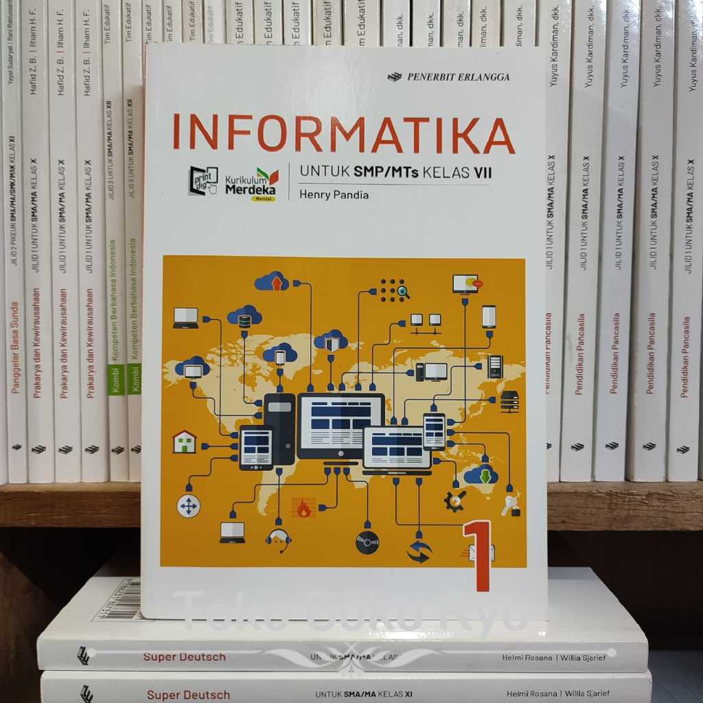 Jual Buku Informatika Kelas 7/1 SMP Kurikulum Merdeka REVISI Erlangga | Shopee Indonesia