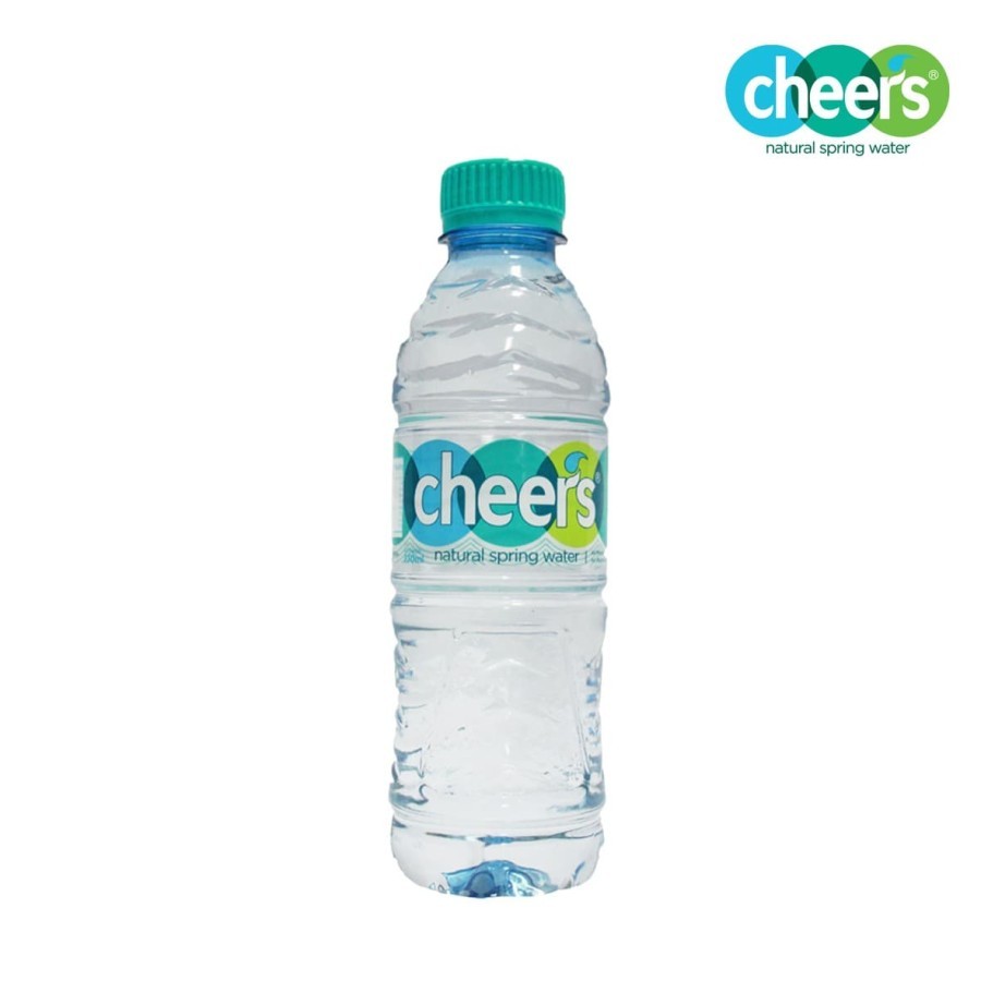 Jual Air Mineral Botol Cheers Natural Spring Water 330ml (24 botol ...