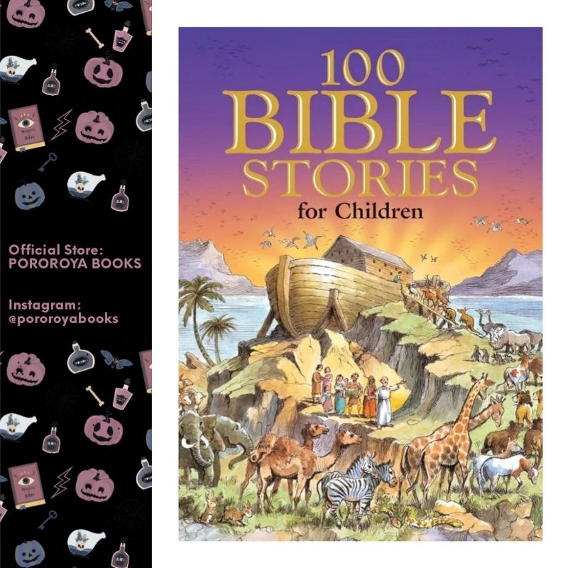 Jual Buku 100 BIBLE STORIES FOR CHILDREN English HARDCOVER Original ...