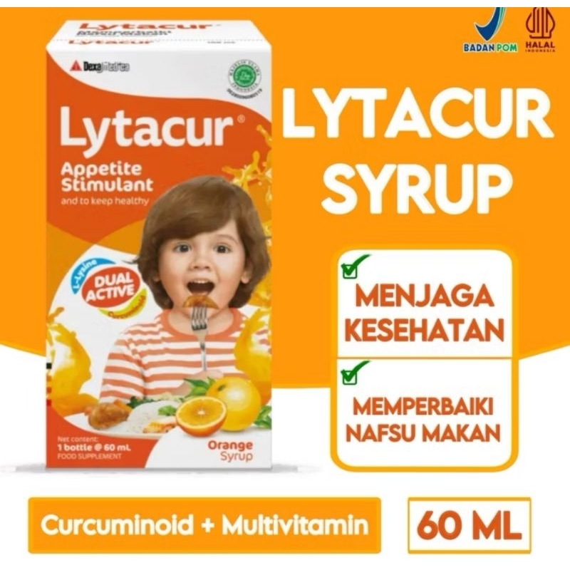 Jual Lytacur Sirup Nafsu makan 60 ml | Shopee Indonesia
