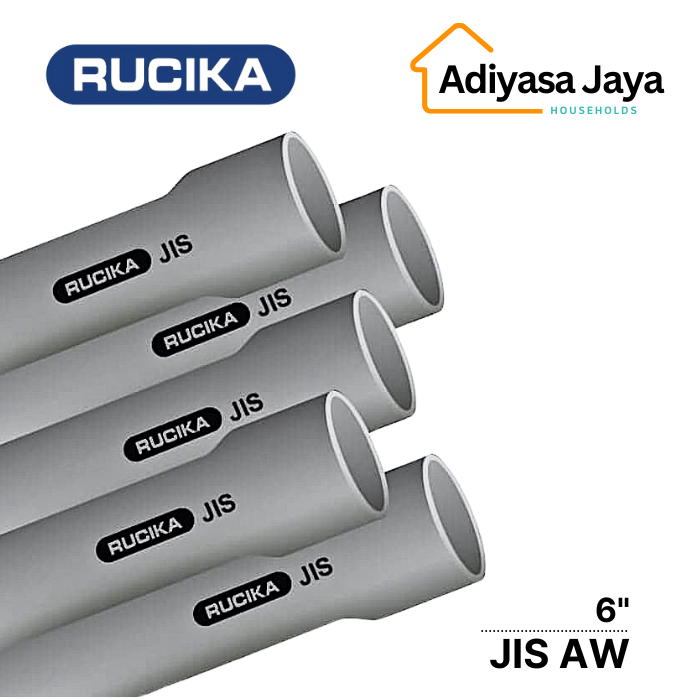 Jual Rucika JIS AW 6 (Rucika) / Pipa PVC Kelas AW | Shopee Indonesia