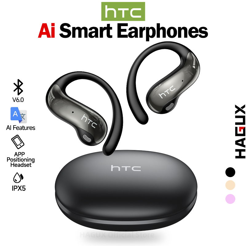Jual HTC NE19 AI Smart Translation Wireless headset Bluetooth ...