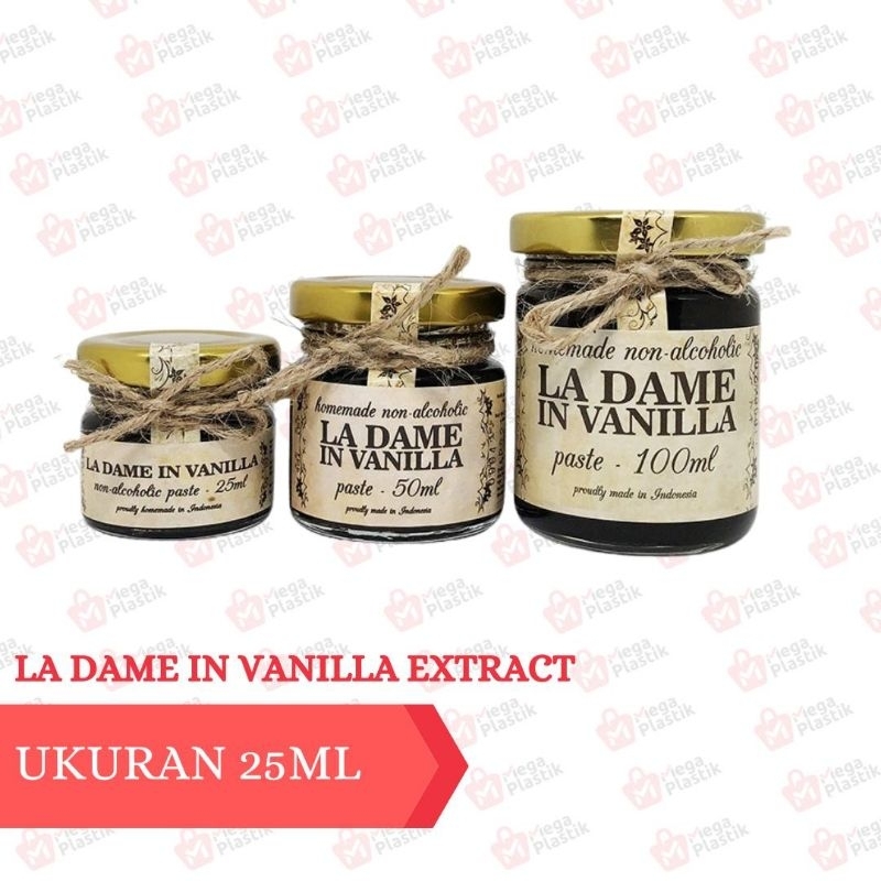 Jual LA DAME VANILLA EXTRACT 25ml | Shopee Indonesia