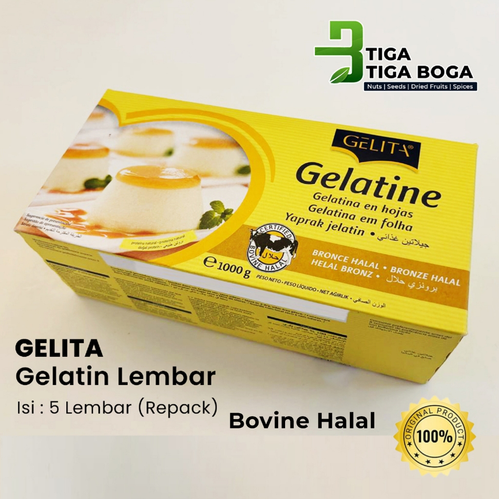 Jual Gelatin Gelita Sheet 5 Lembar / Gelatine Gelita Sheets | Shopee ...