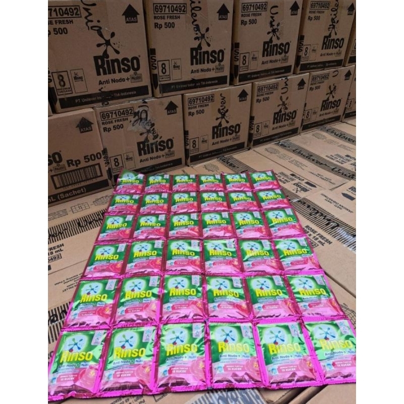 Jual (Dapat 36 Sachet) Rinso Cair 500 an | Shopee Indonesia