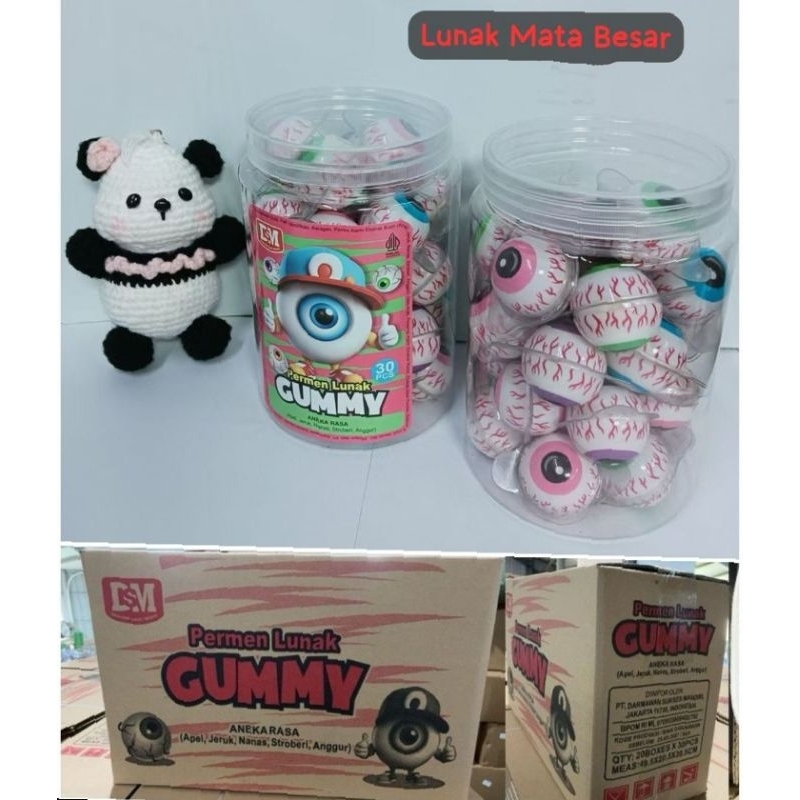 Jual PERMEN LUNAK MATA BESAR TOPLES ISI 30 PCS | Shopee Indonesia
