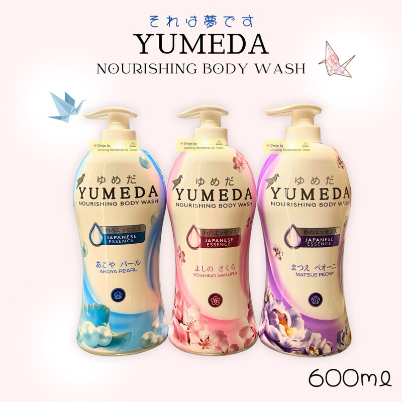 Jual UB YUMEDA SABUN MANDI CAIR BOTOL 600ml | Shopee Indonesia