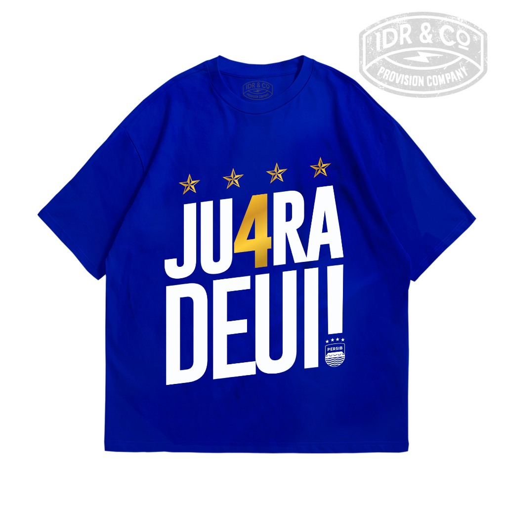 Jual Kaos PERSIB JUARA DEUI SEJARAH BIRU - Tshirt Persib Juara Liga ...