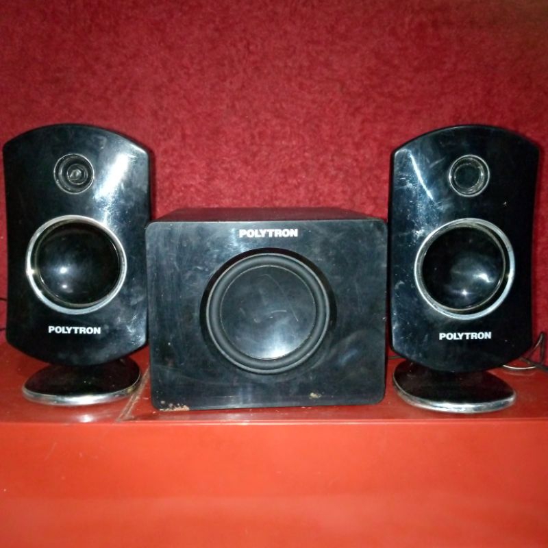Jual spiker jadul subwoofer dvd playar Polytron | Shopee Indonesia