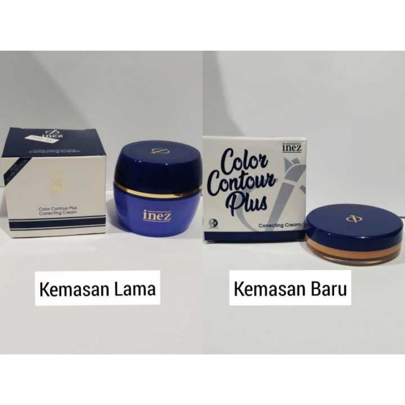 Jual Inez Correcting Cream foundation cream alas bedak padat ines ...
