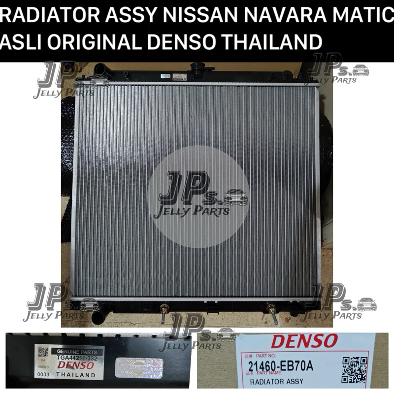 Jual RADIATOR ASSY NISSAN NAVARA MATIC ASLI ORIGINAL DENSO THAILAND ...