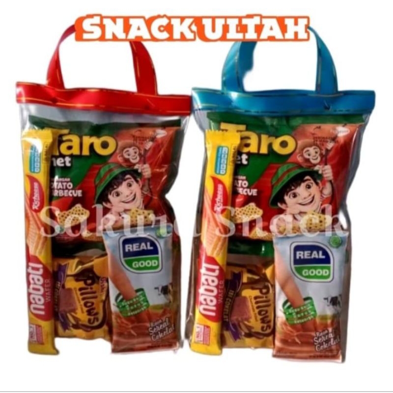Jual paket 10 bungkus Snack ulang tahun/paket hampers Snack ulang tahun ...