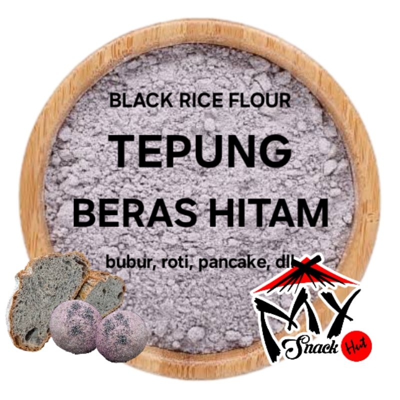 Jual TEPUNG BERAS HITAM 250GR BUBUK SERBUK BERAS IRENG MURNI ASLI ...