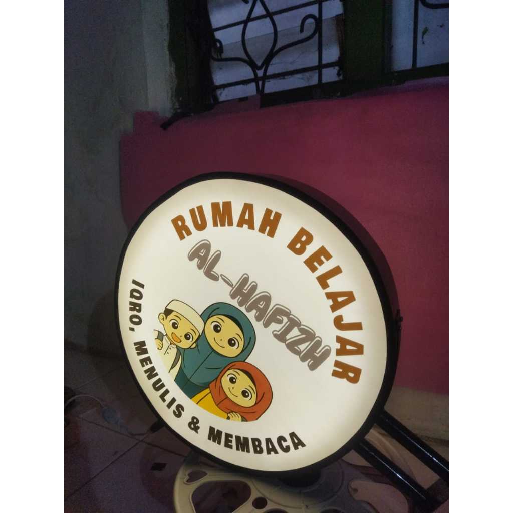 Jual NEON BOX BRACKET BESI EMPAT CLEM | Shopee Indonesia