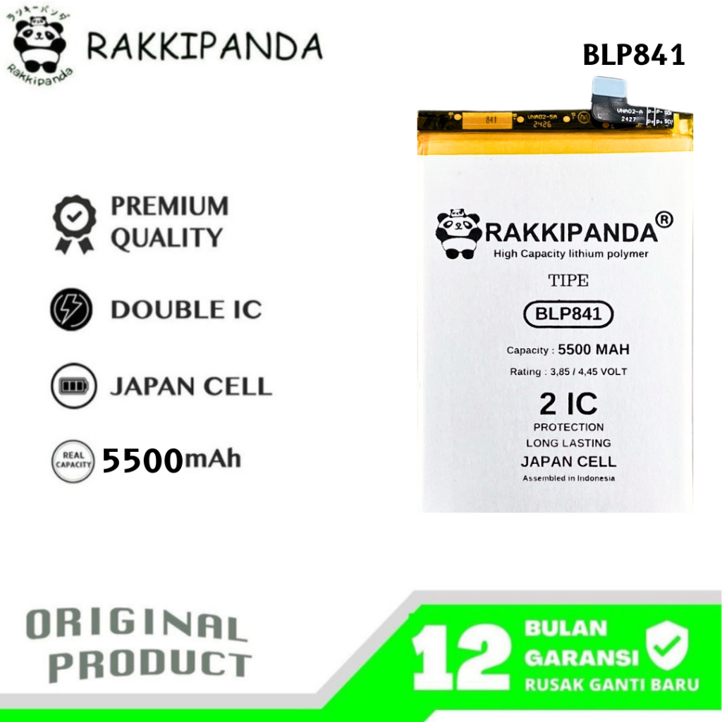 Jual RakkiPanda - BLP841 Realme 8 4G Batre Batrai Baterai | Shopee ...
