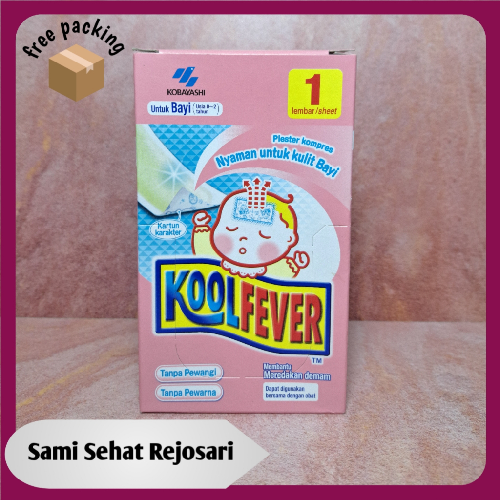 Jual 1 Box KOOL FEVER BAYI USIA 0-2 TAHUN (ISI 12 SACHET) | Shopee ...