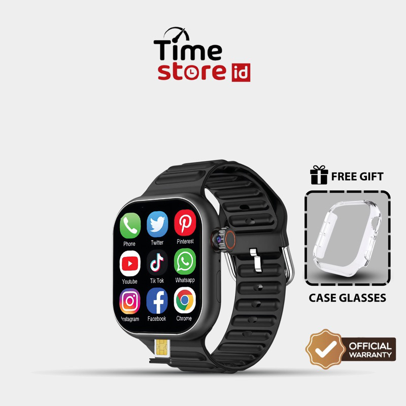 Jual Timestore-VP29 Android 4G/5G Smartwatch Built in Gps 2.29inch Amoled Screen 3GB+32GB ...