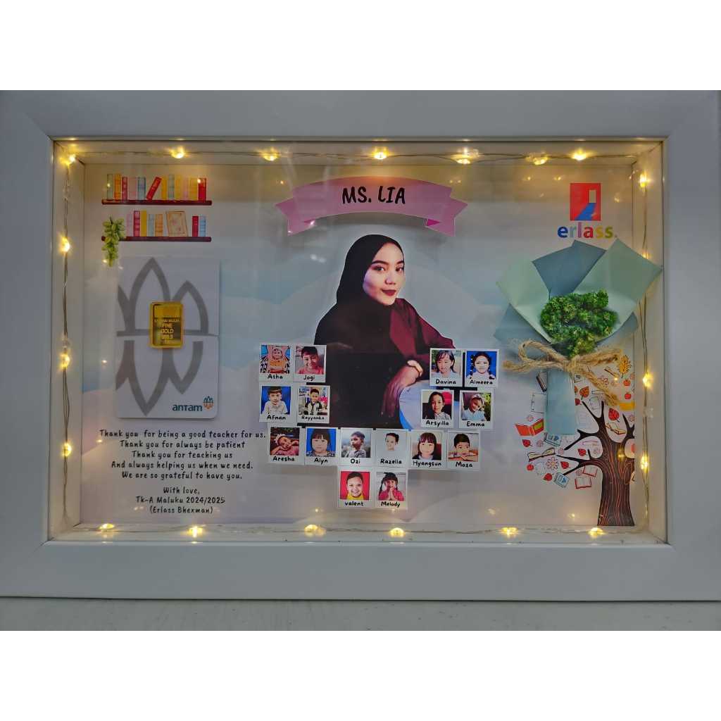 Jual Design Frame Graduation Perpisahan kelas Thank you HAMPERS Gift ...