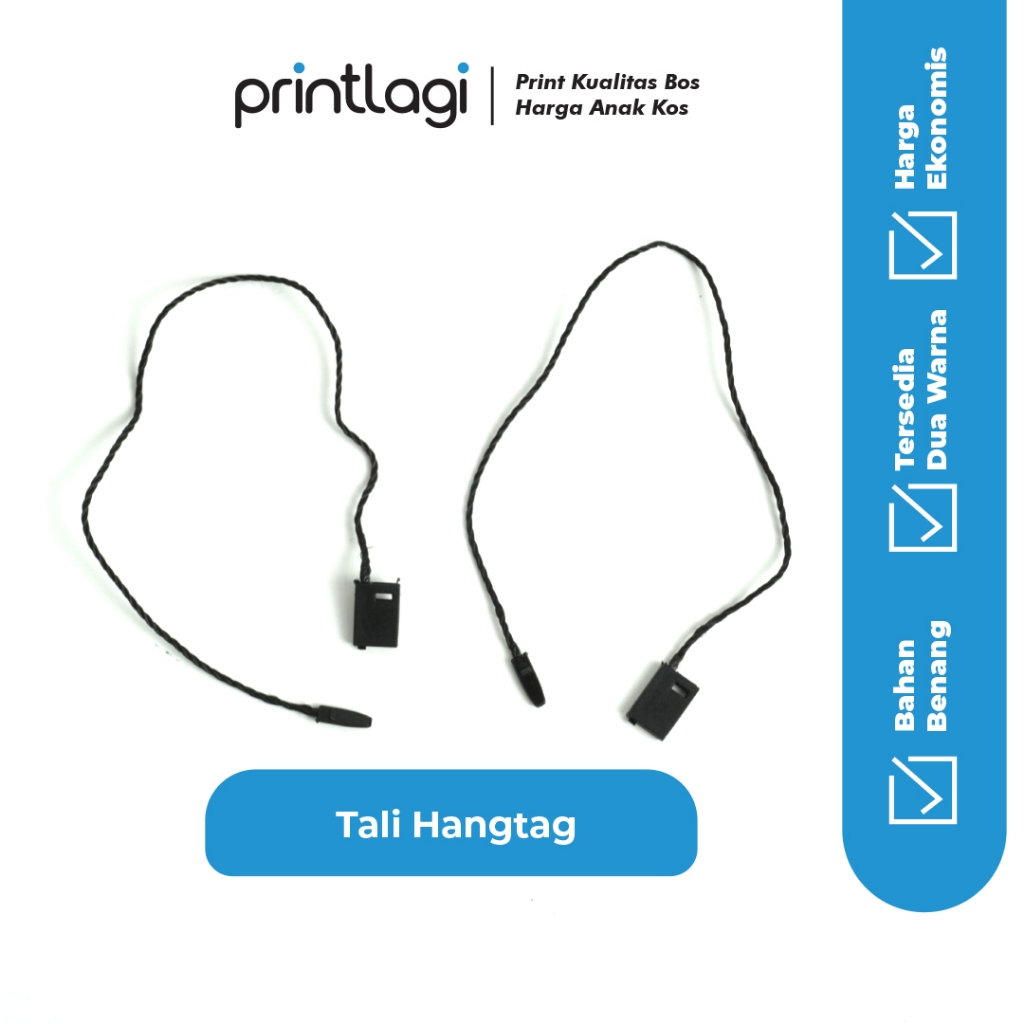 Jual Hang Tag - Tali Tag Nylon Premium - Tali Loop Hang tag - 20 pcs ...