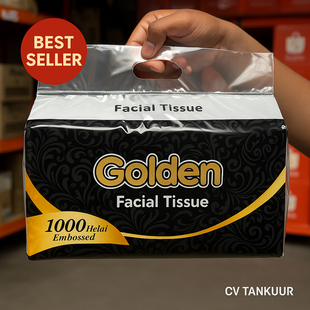 Jual TISSUE GOLDEN JUMBO PACK 1000 HELAI | Shopee Indonesia